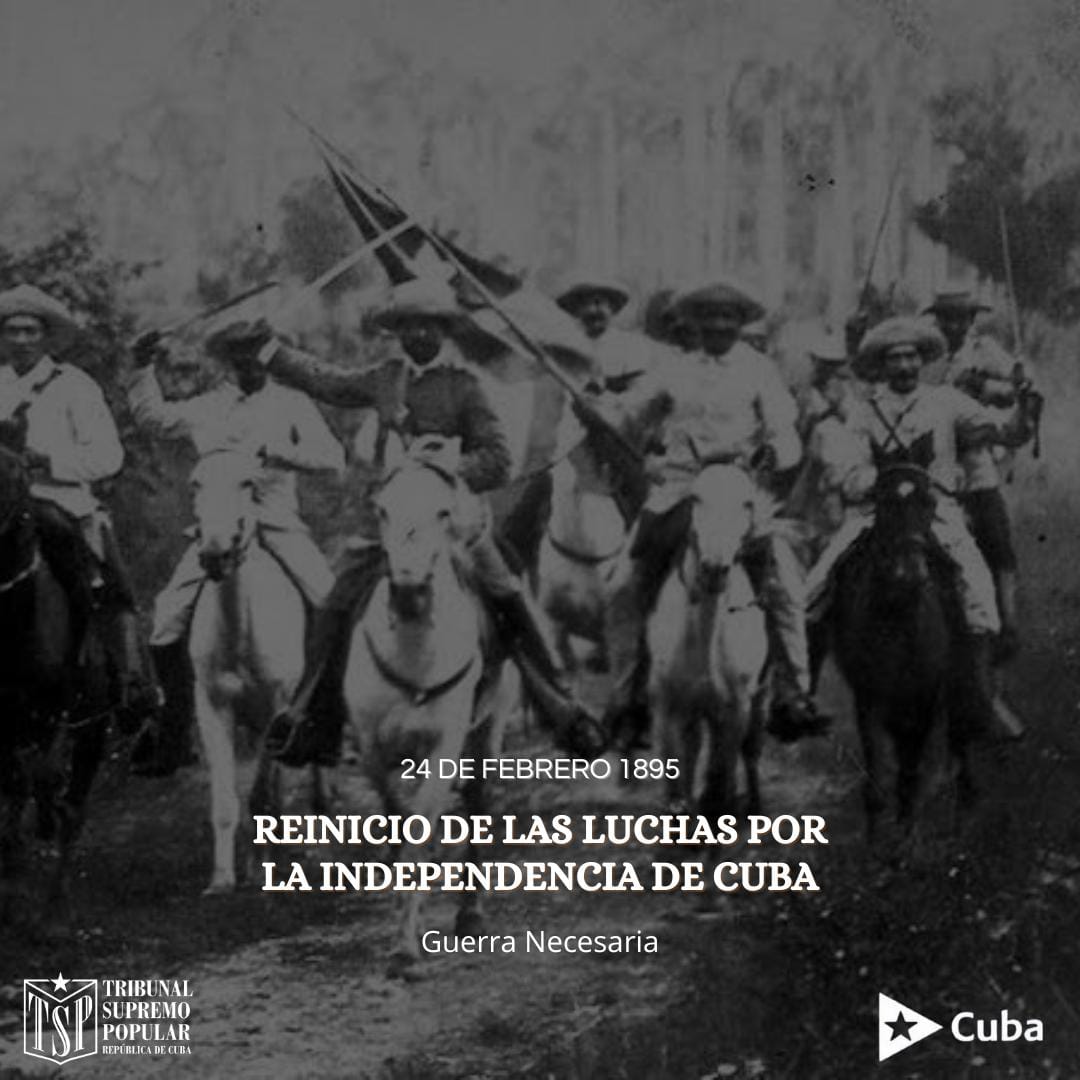 24 de febrero: el tiempo de los mambises | Tribunal Supremo Popular de ...